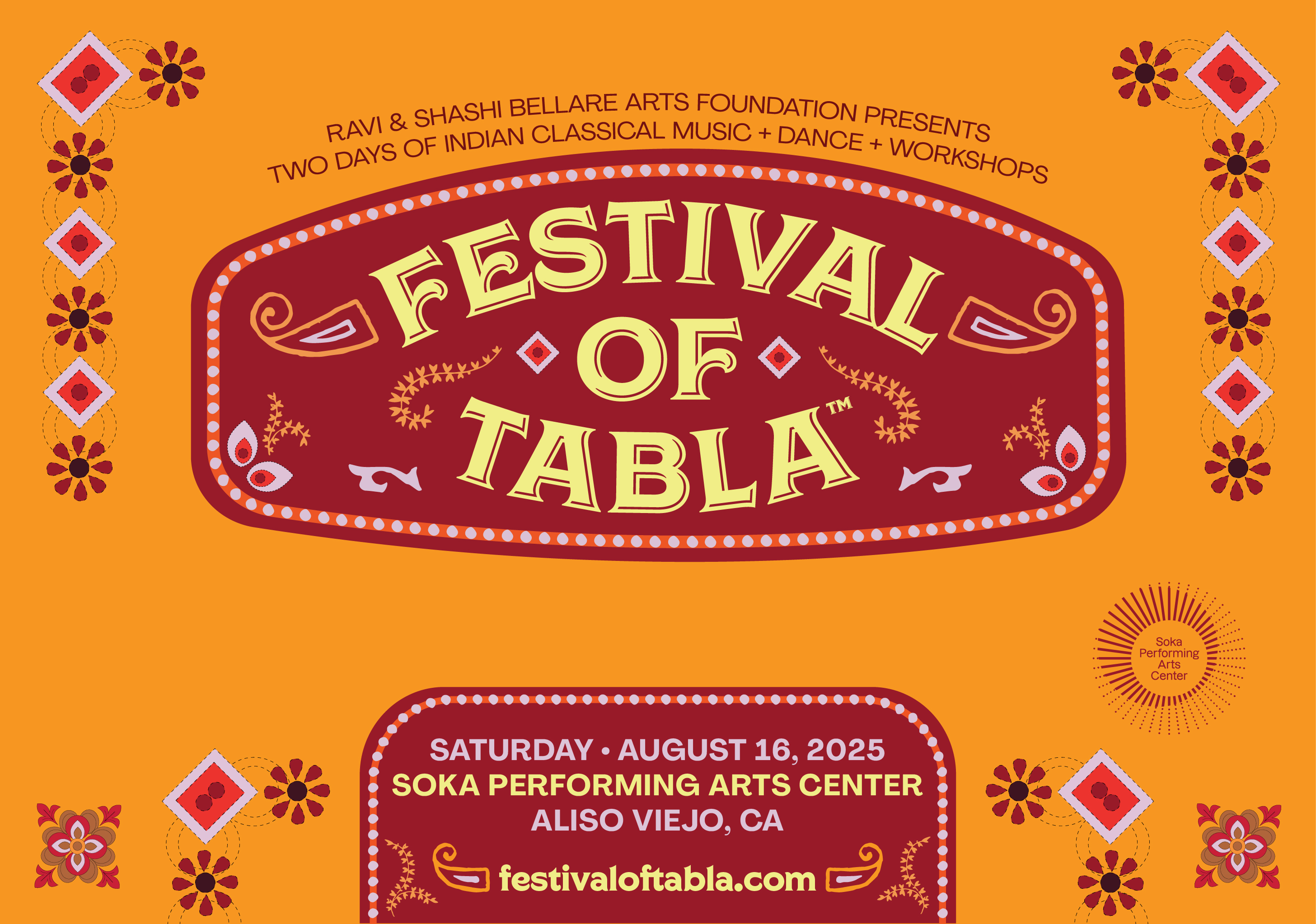 Festival of Tabla - Day 1 | Soka Performing Arts Center